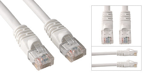 10ft Cat 6 Solid Plenum Patch Cable, with Boots– Bridge Wholesale