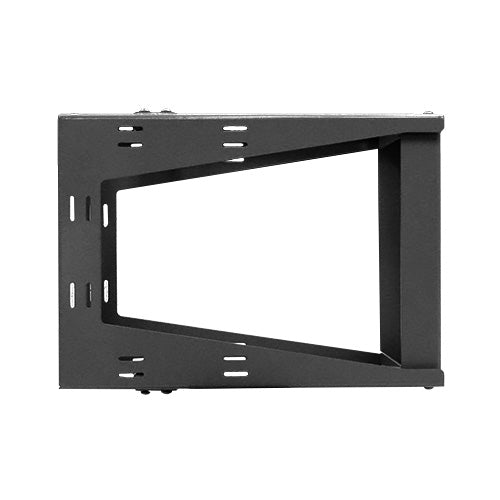 Black 6U Wall Mount Swing Out Data Rack, 18” Deep– Bridge Wholesale